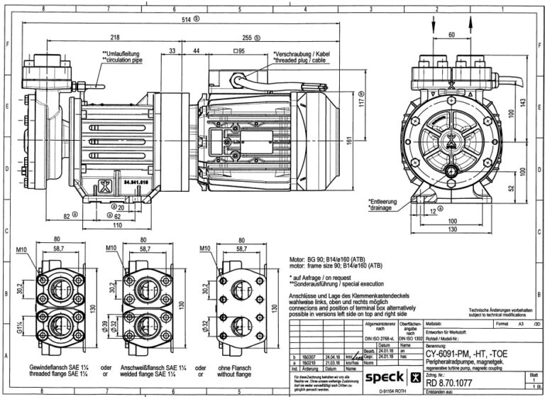 小型カスケードタイプ マグネットポンプ CE標準